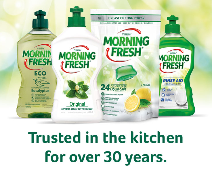 Trusted in the kitchen for over 30 years. - Morning Fresh