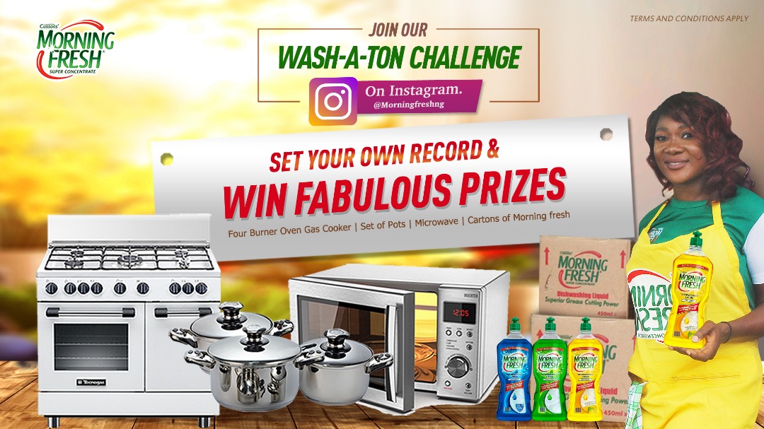 MORNING FRESH WASH-A-THON NOW LIVE - Morning Fresh